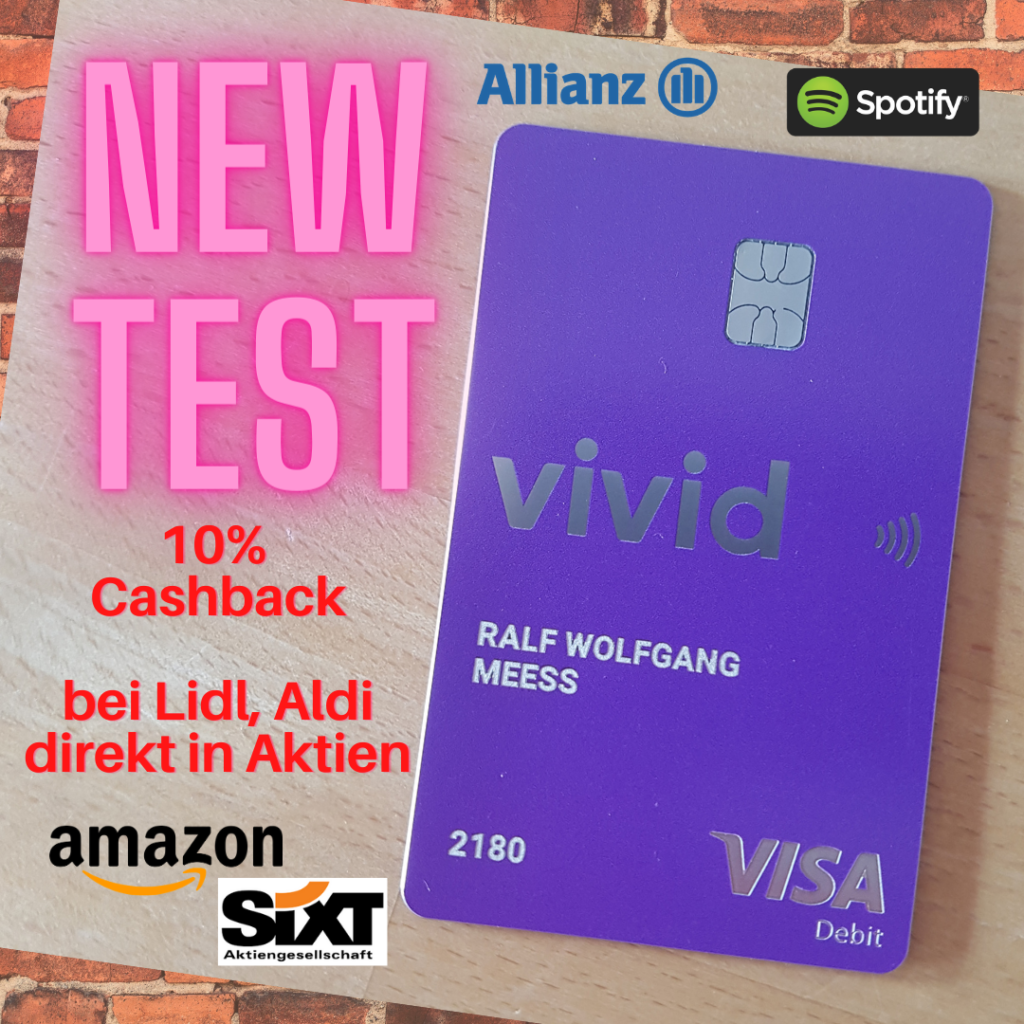 Vivid Money Visa Card - StarkesDing